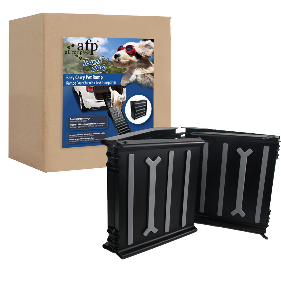 AFP Travel Dog-Easy Carry 4 Fold Pet Ramp - Food4animals