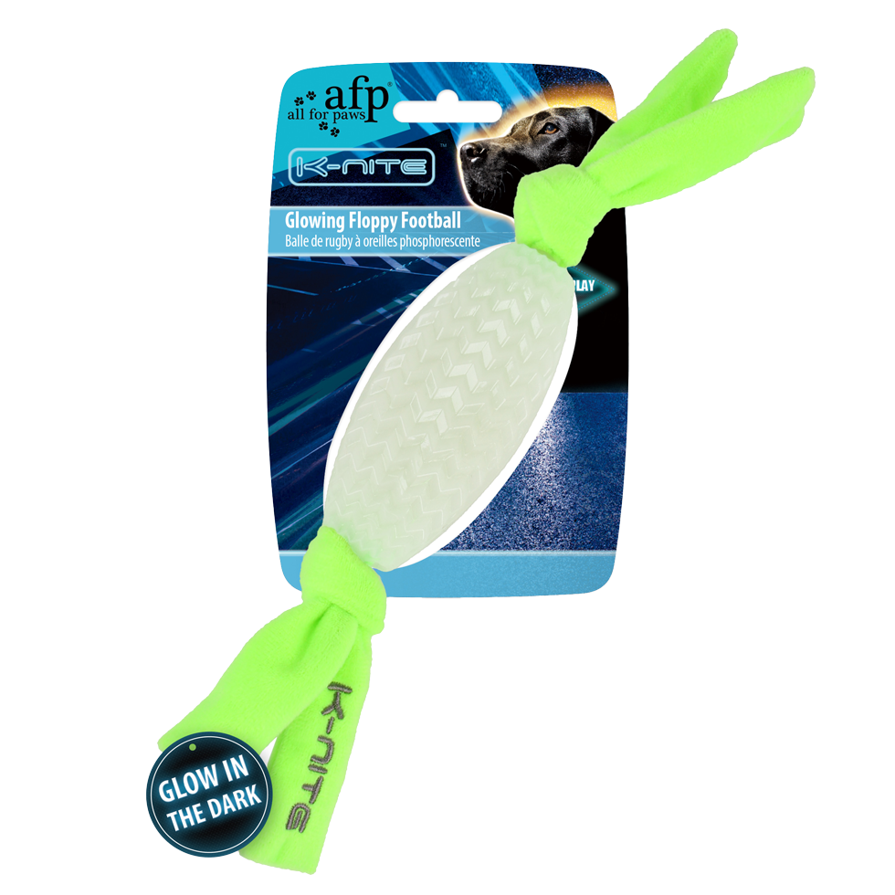 AFP K-Nite - Glowing Floppy Football - Food4animals