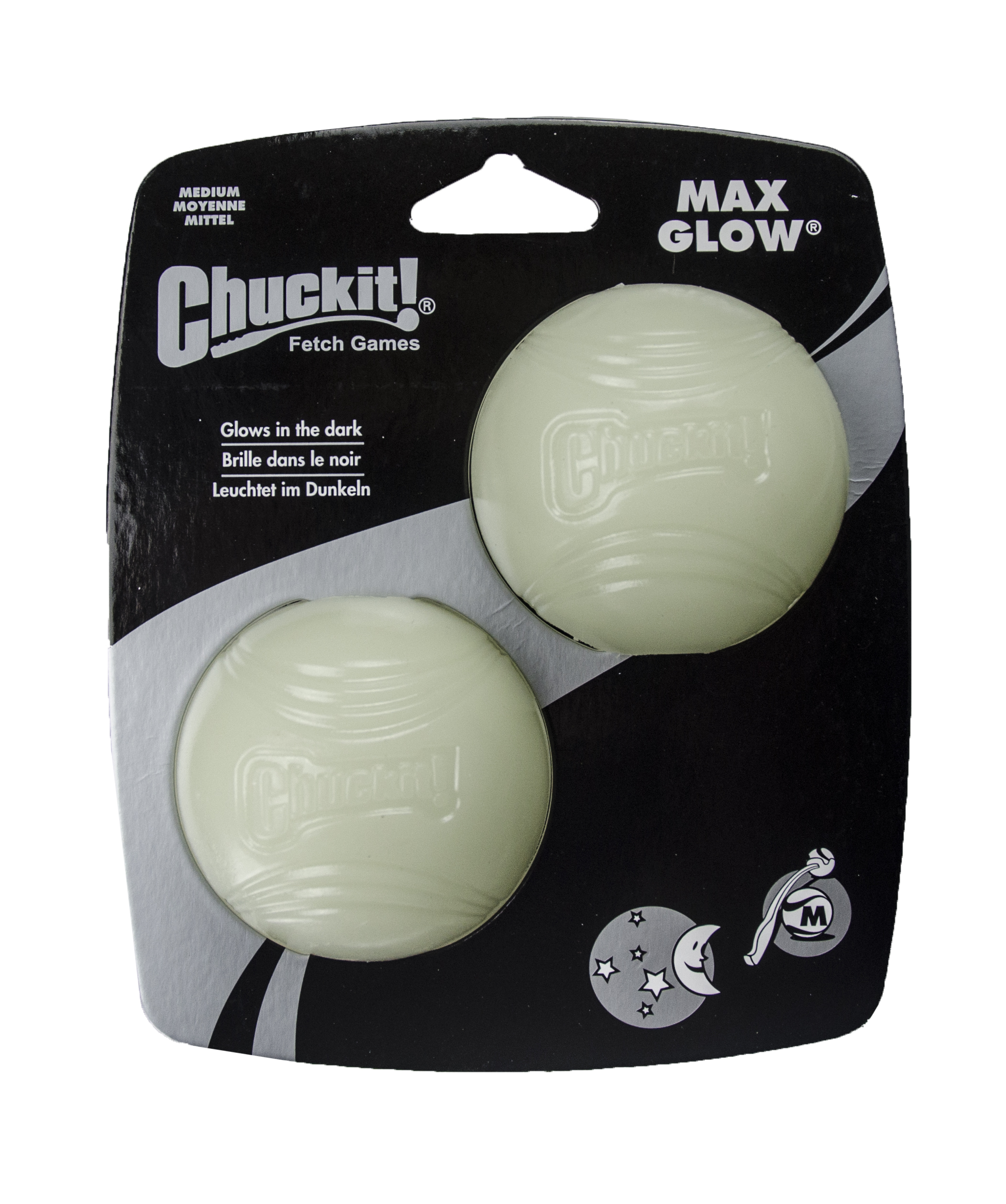Chuckit Max Glow Medium 2 pcs. - Food4animals