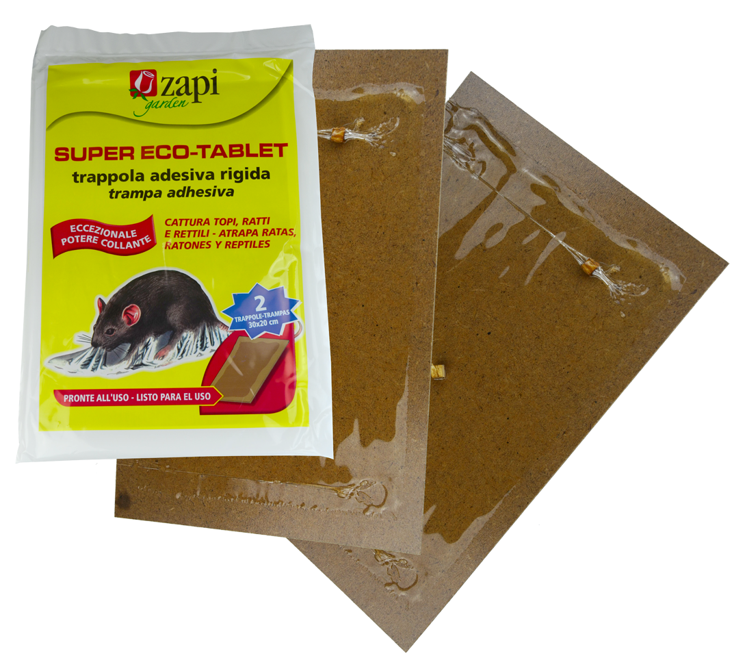 Zapi Super Tablet Rats&Mice sticky trap 28x19cm - Food4animals
