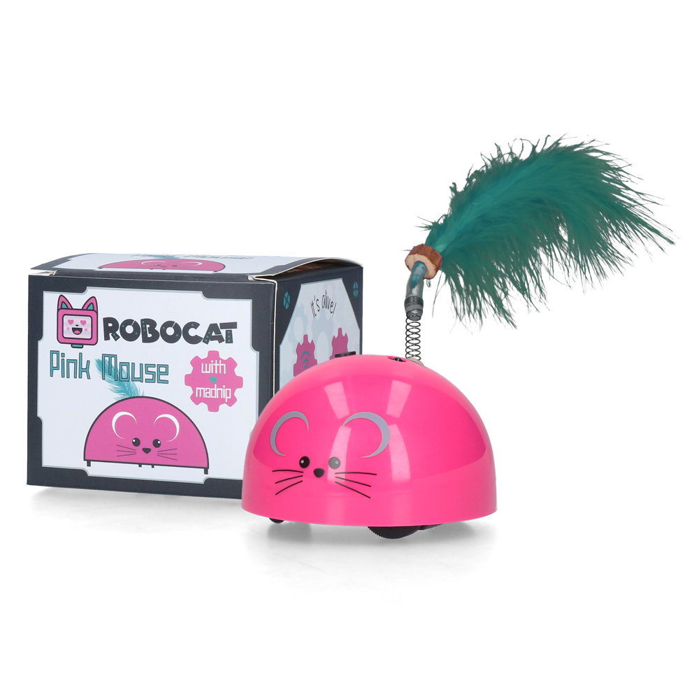 Robocat Pink mouse - Food4animals