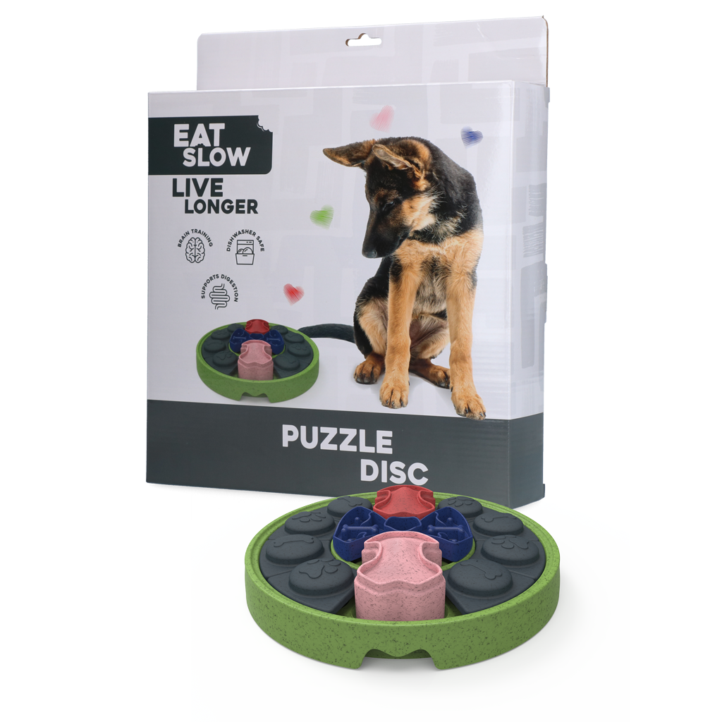 Eat Slow Live Longer Puzzle Disc - Food4animals