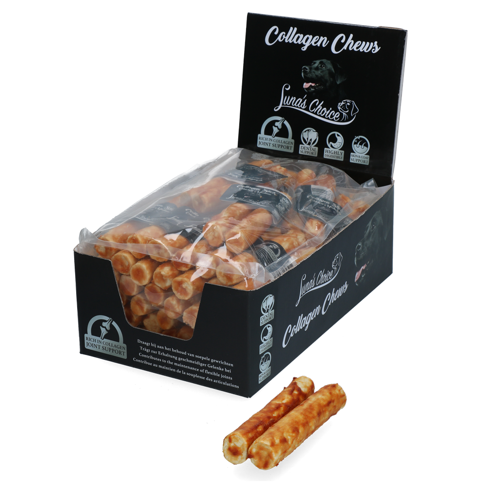 Luna's Choice Collagen Stick Chicken Medium - Food4animals