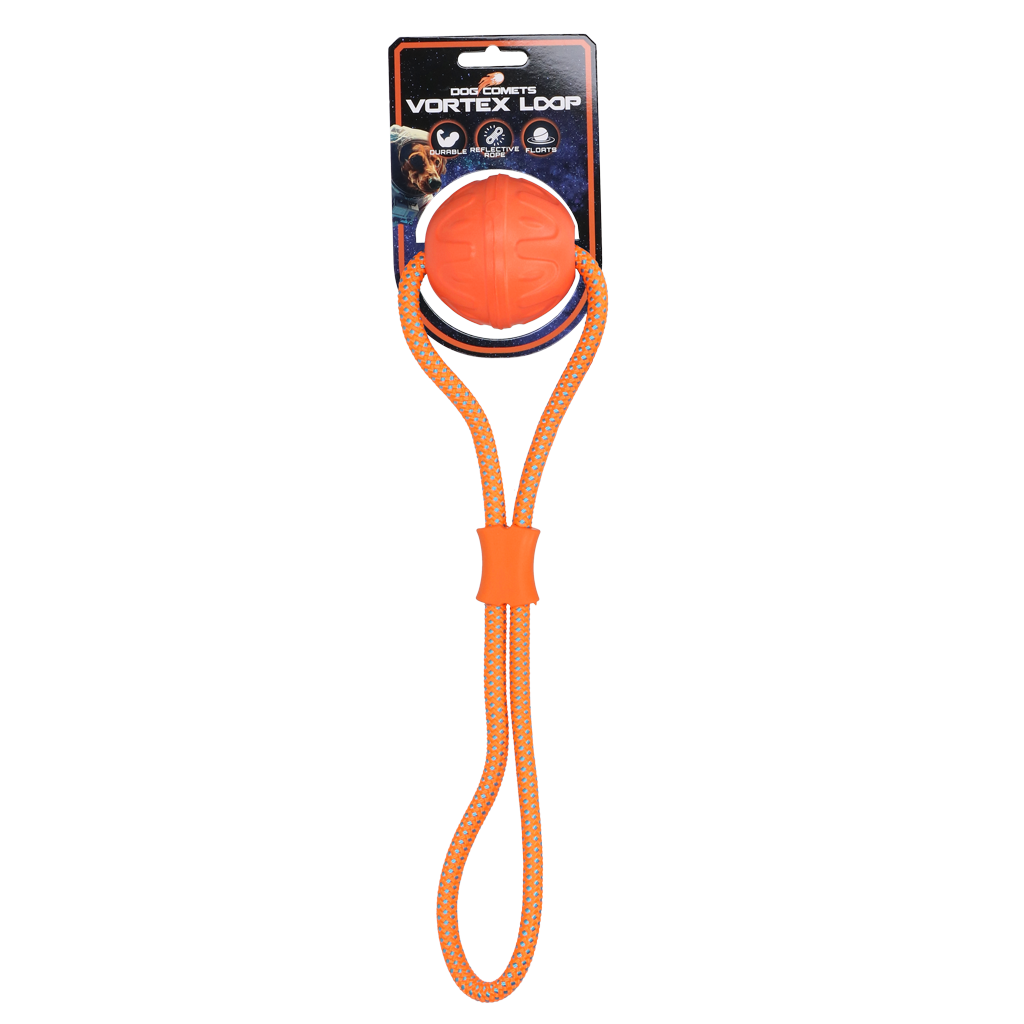 Dog Comets Vortex Loop Oranje - Food4animals